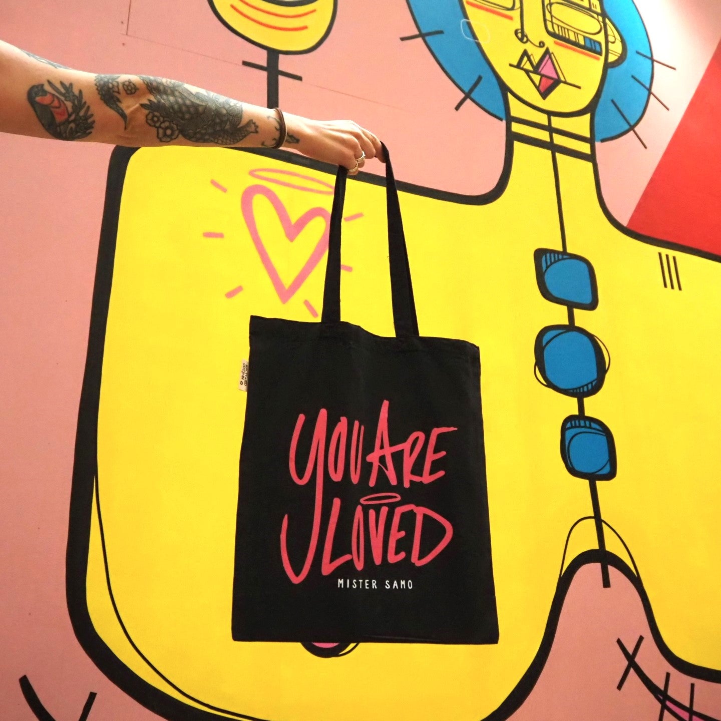 Mister Samo You Are Loved Tote Bag – Bristol Museums
