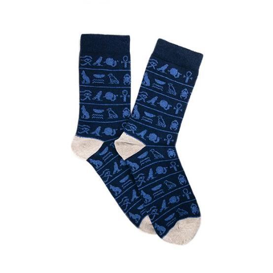 Egyptian Hieroglyphic Socks – Bristol Museums