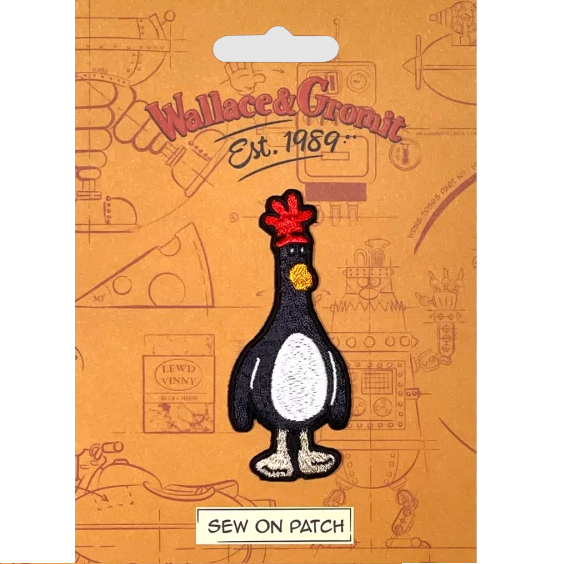 Feathers McGraw Sew On Patch – Bristol Museums