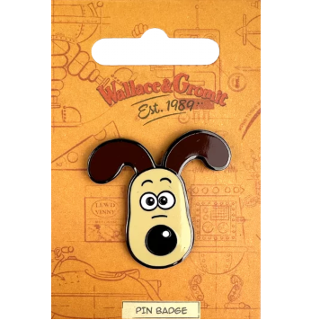 Gromit Head Pin Badge – Bristol Museums