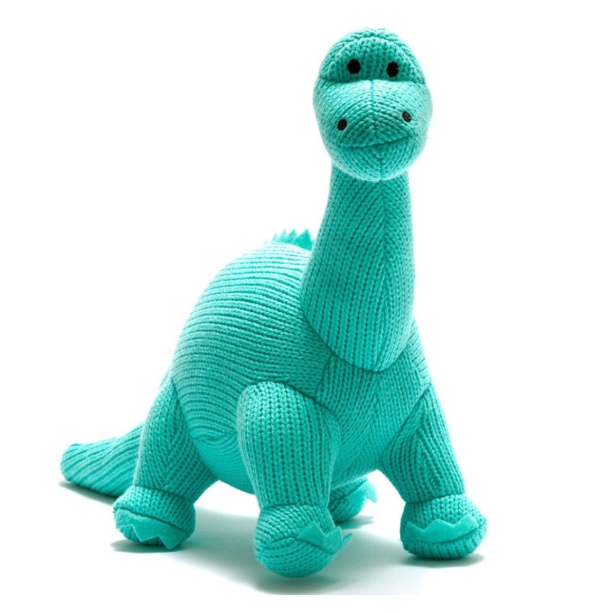 Blue Knitted Diplodocus - Various Sizes – Bristol Museums