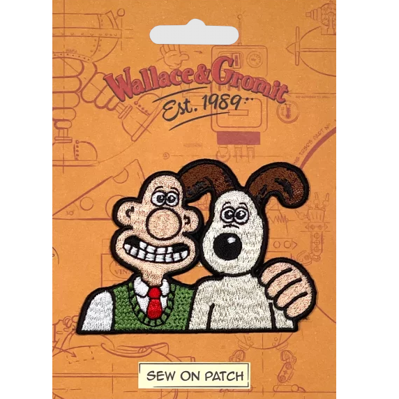 Wallace and Gromit Sew On Patch – Bristol Museums